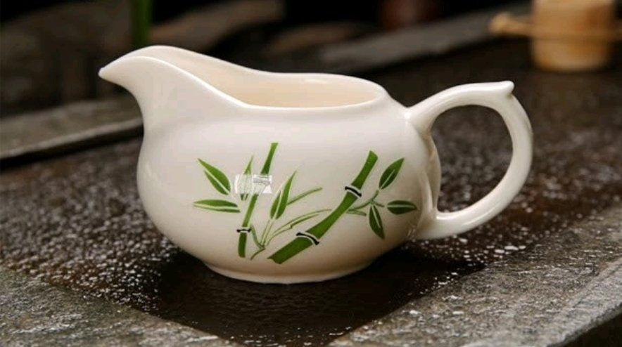 Tea Sets - Porcelain - Bamboo – Cosmic Tortoise Tea